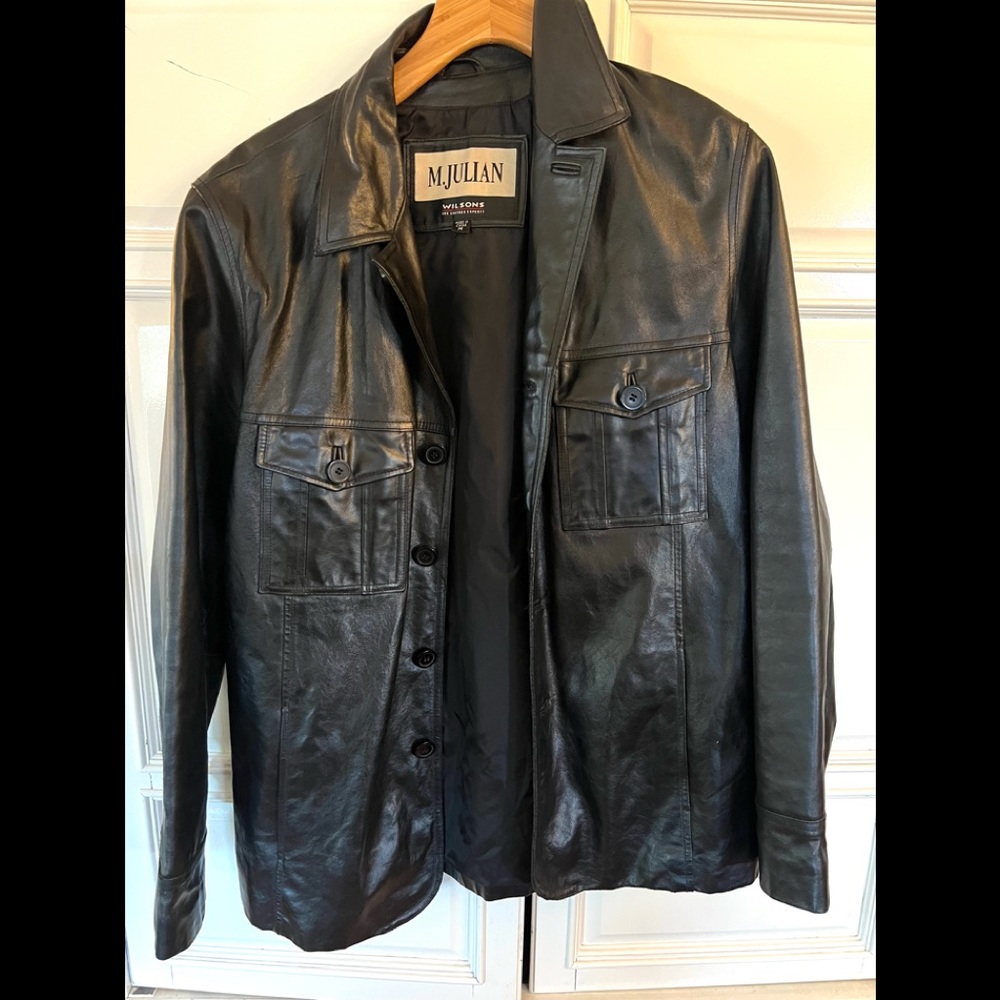 Vtg M. Julian Wilson Leather Jacket - Gem
